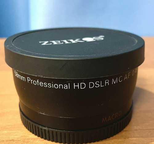 Macro конвертер на 58mm