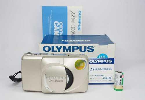 Пленочный фотоаппарат Olympus Mju Zoom 140 коробко