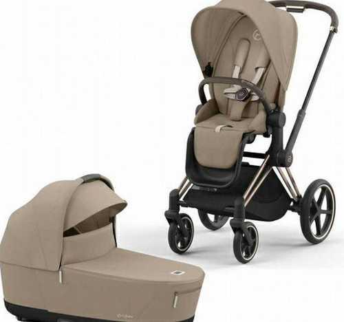 Коляска cybex priam 4 cozy beige