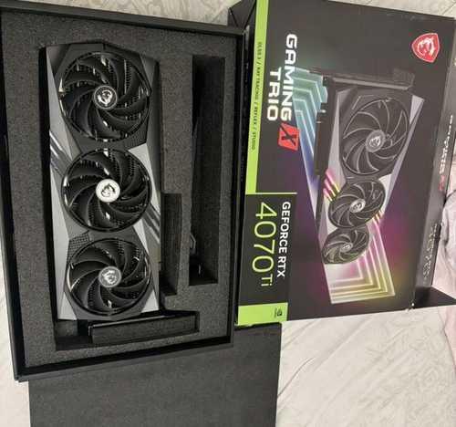 Msi rtx 4070 ti 12gb gaming x trio