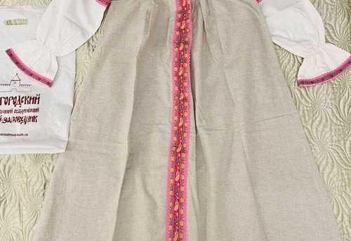 Новый Русско-народный костюм(сарафан+блуза)