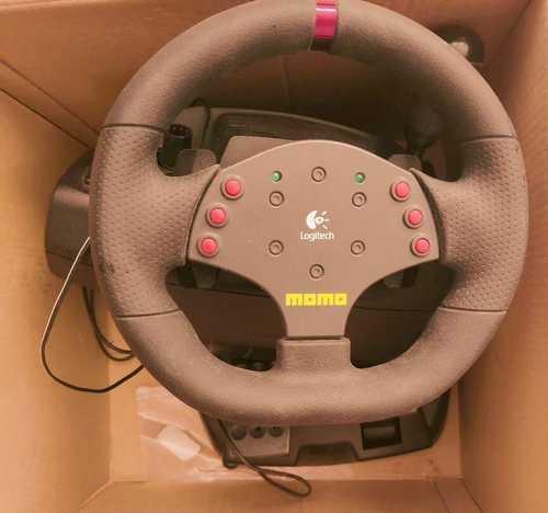 Игровой руль momo racing force feedback wheel