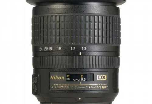 Nikon 10-24mm f/3.5-4.5G ED AF-S DX б/у