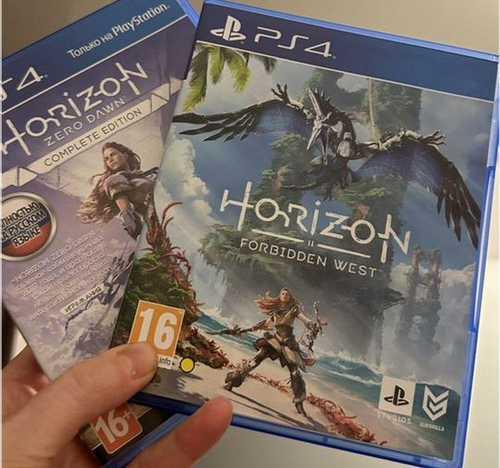 Игра Horizon zero dawn и forbidden west ps4