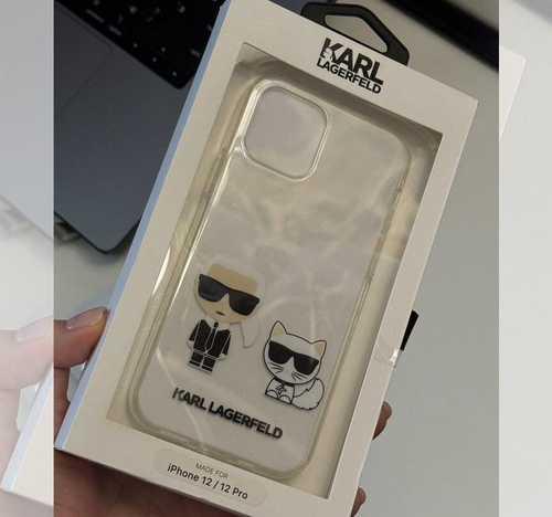 Чехол на iPhone Karl lagerfeld 12/ 12 pro