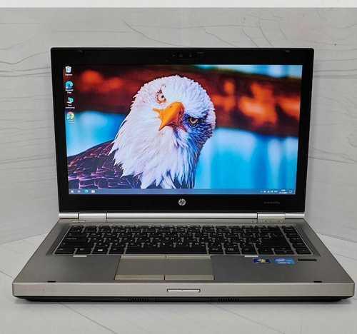 HP EliteBook Ноутбук для учебы Core i5 SSD 8gb