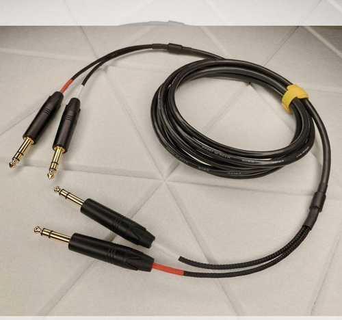 2 Jack 6,3 st на 2 jack 6,3 st, canare mr-202-2at