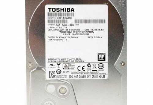 Жесткий диск 2 TB Toshiba DT01ACA200