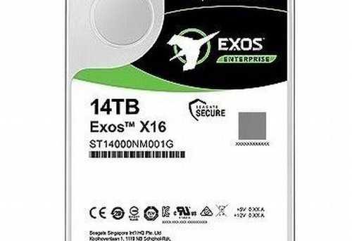 14TB SeagateExos X16 (ST14000NM000G) SATA 6Gb/s, 7