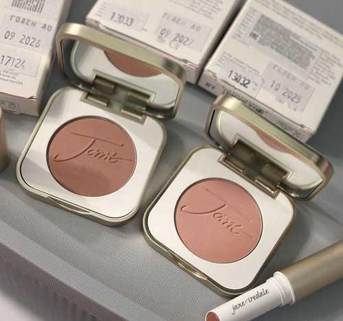 Jane iredale румяна и бальзам