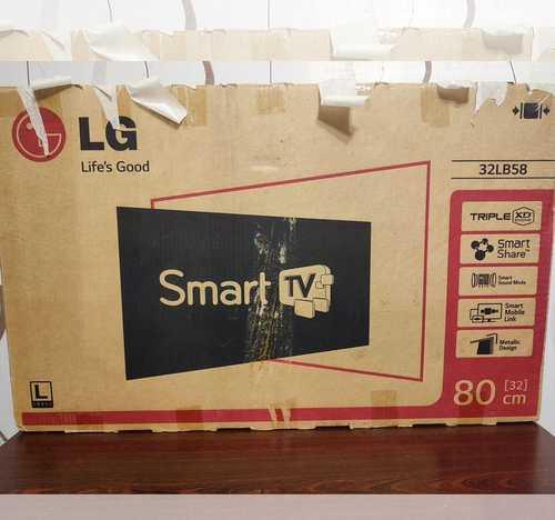 Телевизор LG SMART tv 32 дюйма