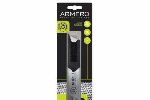 Лезвия Armero 18мм 10шт сегментные (А512/018)