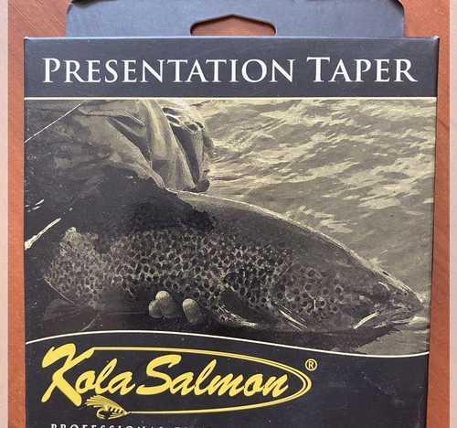 Нахлыстовый шнур Kola Salmon Presentation Taper 4F