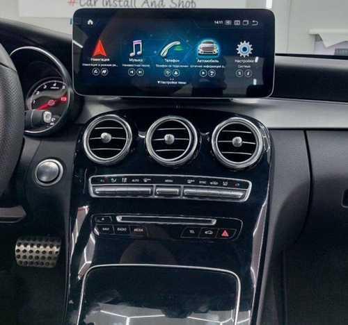 Магнитола Android 12,3" для Mercedes-Benz С/GLC