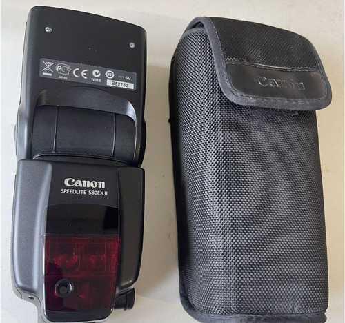 Вспышка камеры Canon speedlite 580EX ll