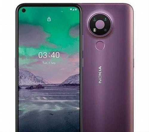 Nokia 3.4 3/64Gb Dual Sim Purple (фиолетовый)