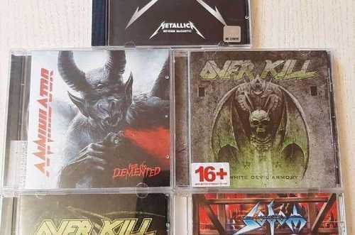 CD Over kill,Metallica,Sodom