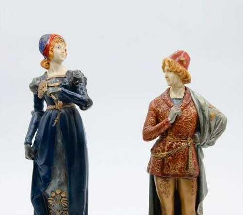 Статуэтки Ромео и Джульетта, Австрия 1940г 27 см