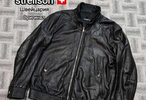 Кожаная куртка Strellson Швейцария Оригинал 54-56