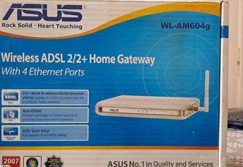Роутер Asus Wireless 2/2+ Home Gateway WL-AM604g