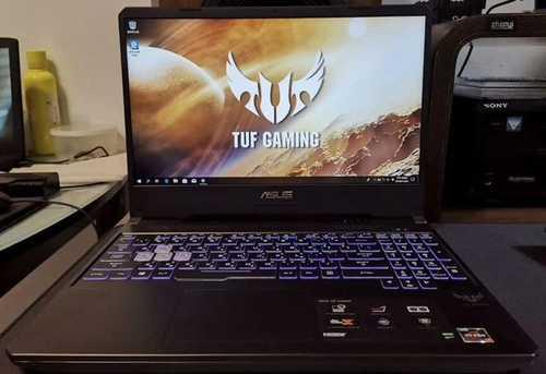 Игровой ноутбук 15.6" ASUS TUF Gaming FX505DT, 512 ГБ, Ryzen 5 3550H, RAM 8 ГБ, GeForce GTX 1650 4 ГБ