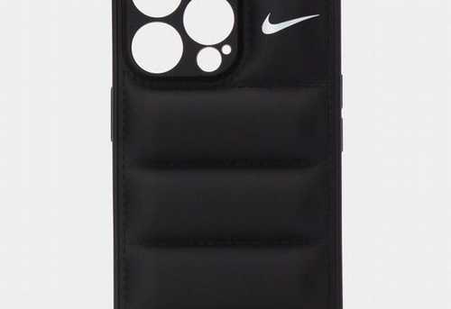 Чехол на iPhone Nike чёрный (все модели)