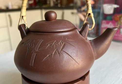 Чайник глиняный китайский без подставки
