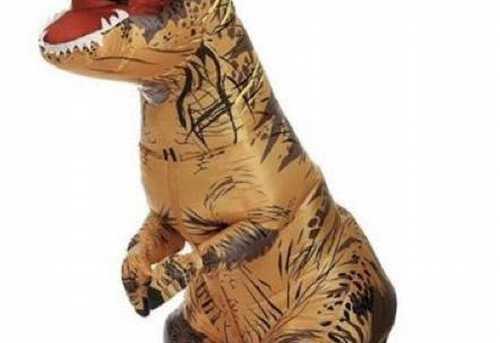 Надувной костюм динозавр