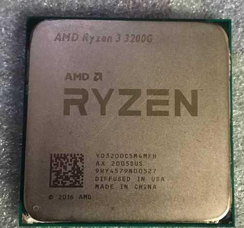 Процессор Ryzen 3 3200g