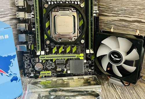 Комплект x79 Lga2011 Xeon 2630v2 Кулер