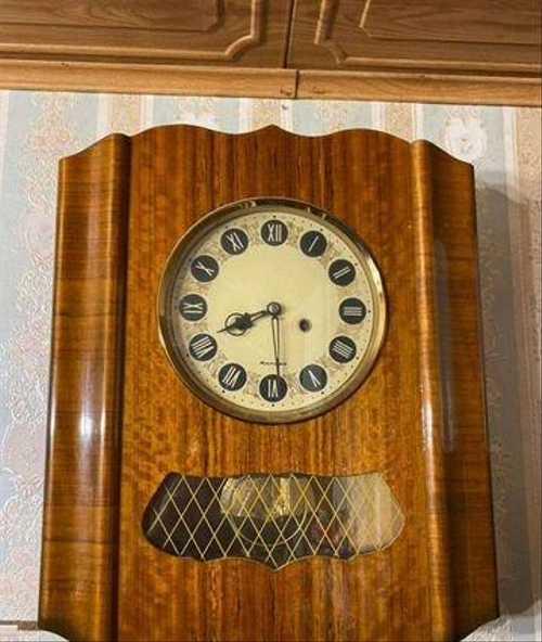 Часы настенные "Янтарь" с боем СССР