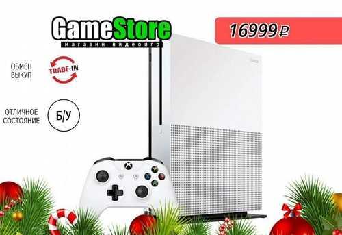 Xbox One S 1Tb Белая (3) Игровая приставка M б/у
