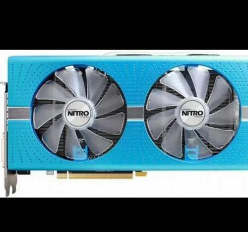 Видеокарта radeon rx 580 8 гб sapphire nitro   oc