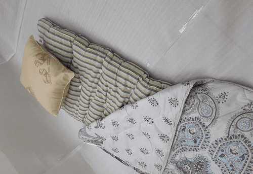 Спальные комплекты: матрас, подушка и одеяло