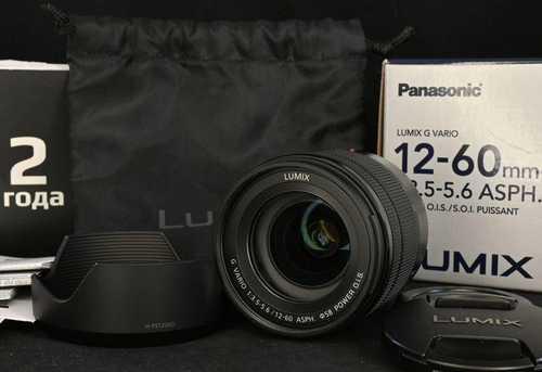 Panasonic 12-60 Lumix G Vario H-FS12060 на гаранти