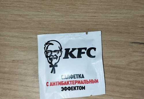 Влажная салфетка KFC