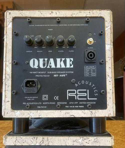 Сабвуфер Rel Quake