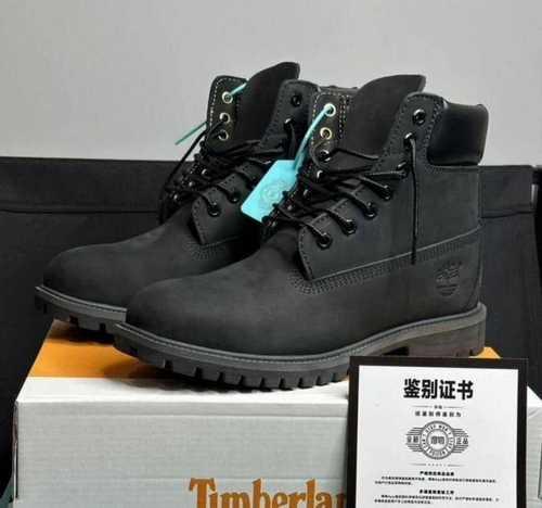 Ботинки timberland black оригинал