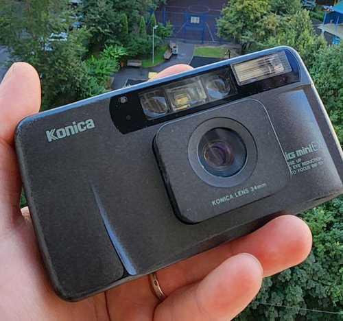 Пленочный фотоаппарат Konica big mini ex BM-101