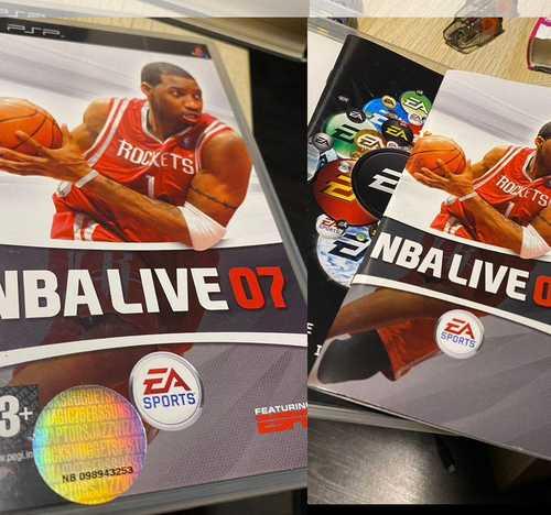 NBA live 07 PSP / с мануалами