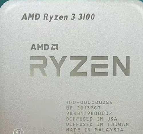 Процессор ryzen 3 3100