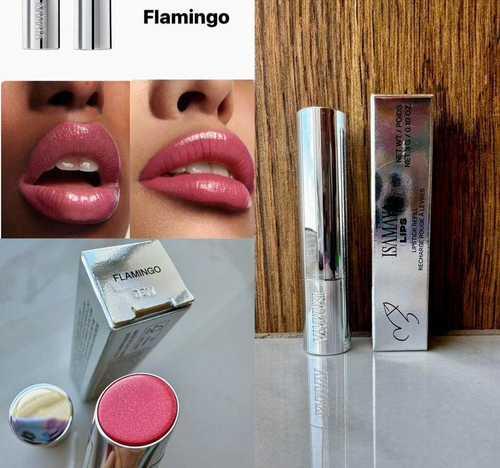 Isamaya Sheer Lipstick Balm оттенок Flamingo