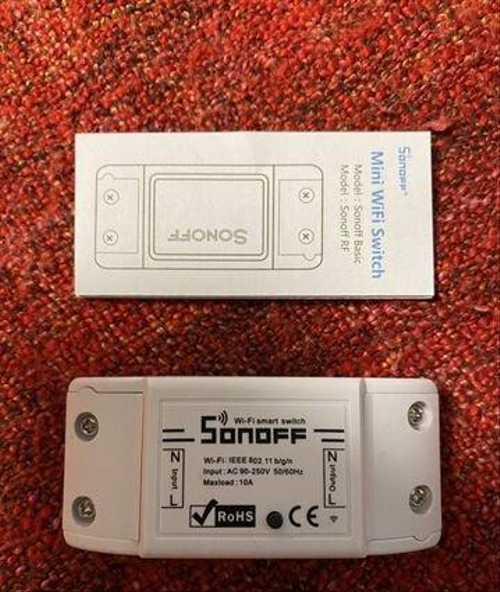 Sonoff basic Wi Fi smart switch