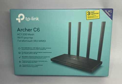 Wifi роутер tp link archer c6