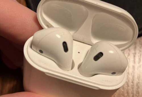 Беспроводные наушники apple airpods 2