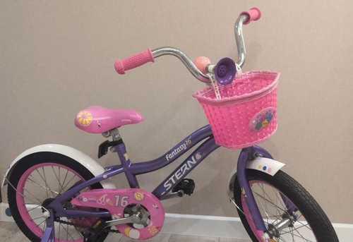 Велосипед детский 16' stern fantasy 16 для девочки