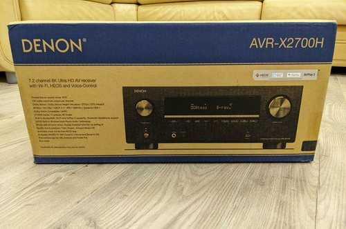 Новый ресивер Denon AVR-X2700H, 4K, Atmos