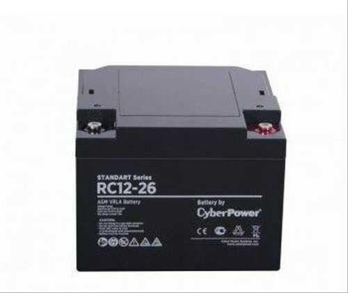 CyberPower Аккумулятор RC 12-26 12V/26Ah