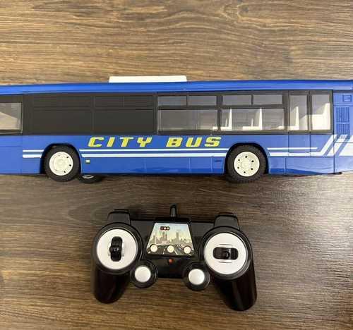 Автобус на радиоуправлении double eagle city bus