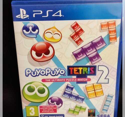 Игра для ps4 Puyo Puyo Tetris 2